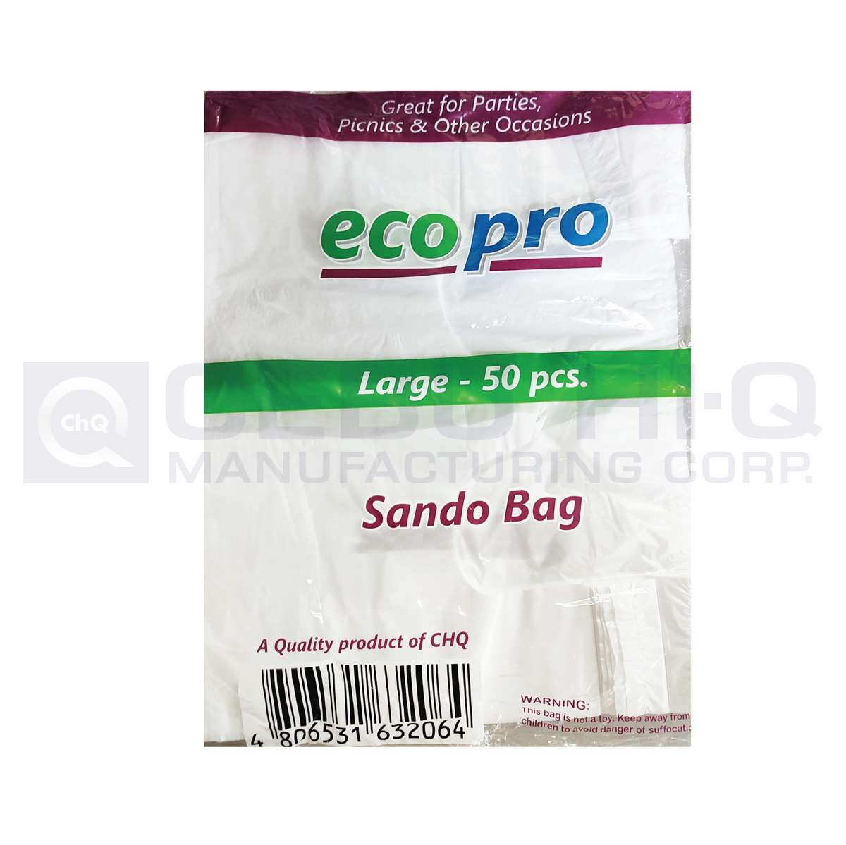 Sando Bag - Large – CEBU HIQ MFG. CORP.